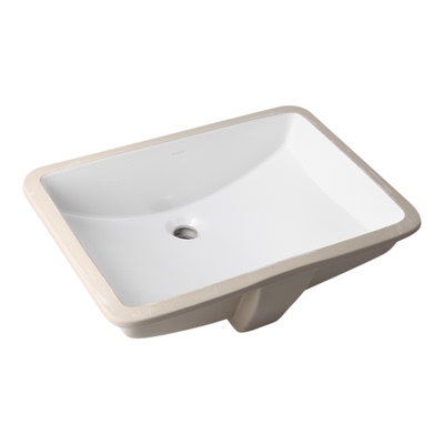 科勒陶瓷方形台下盆小尺寸2214T