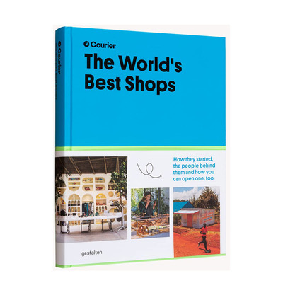 【现货】英文原版 世界模范商店：Courier Magazine零售业指南 The World’s Best Shops 英文商业行销 正版进口书籍 善优图书