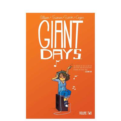 【预售】【BOOM Studios】人的日子卷2英文漫画进口原版书Giant Days Library Edition Vol. 2 John Allison BOOM Studios