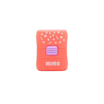 米兰mimo小怪兽带清洁刷方形橡皮