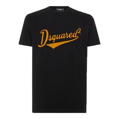 【5折】DSQUARED2/D2次方  男士日常休闲字母印花短袖T恤