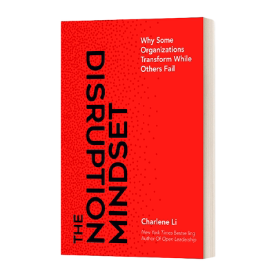 英文原版 The Disruption Mindset 颠覆性思维 为什么有些组织转型成功而另一些却失败 精装 英文版 进口英语原版书籍