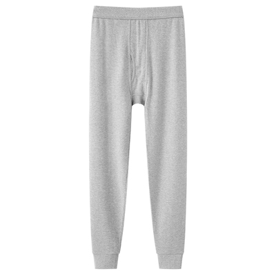 百分百纯棉男士秋裤冬季