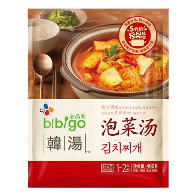 宋茜同款必品阁bibigo部队泡菜汤