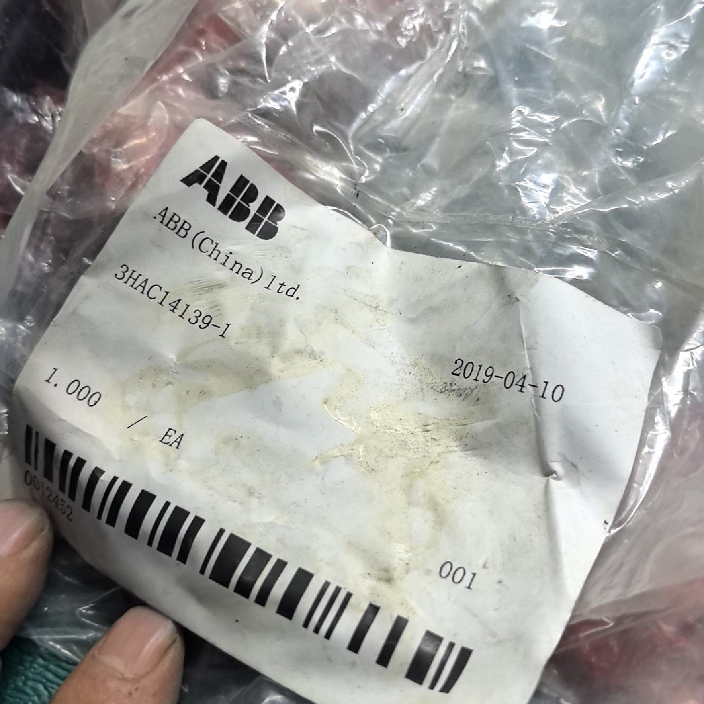 3-92 ABB机器人SMB线缆3HAC14139-1，全新-议价
