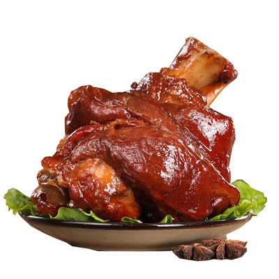 万三蹄红烧蹄膀周庄特产咸甜入味