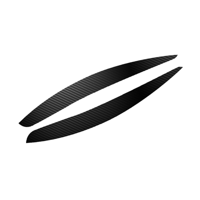 碳纤维改装大众车系灯眉装饰贴纸