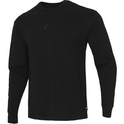 滔搏NIKE耐克男子运动休闲长袖圆领刺绣套头衫T恤DO7391-010