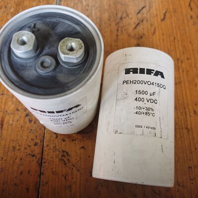 询价-RIFA力法PEH169系列有水声400V1500UF电容原