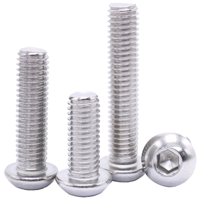 镀镍半圆头内六角螺丝