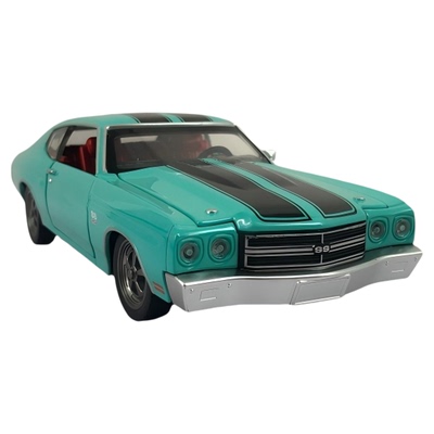 1:24仿真雪佛兰Chevrolet Chevelle 454合金车模摆件收藏送男朋友