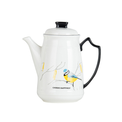 耐高温冷水壶陶瓷带过滤小清新