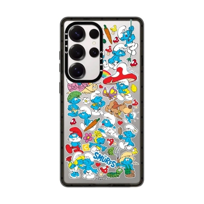 蓝精灵三星手机壳防摔可爱个性