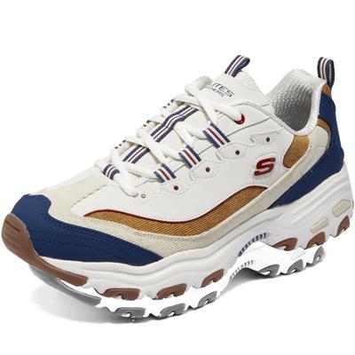 Skechers斯凯奇奶茶熊|秋冬男鞋厚底缓震复古鞋休闲运动老爹鞋