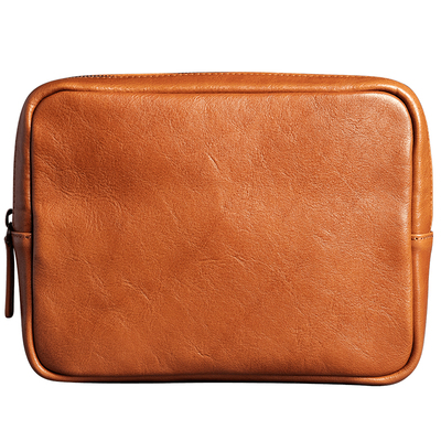 吉卡尼休闲旅行收纳包真皮手拿包