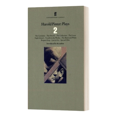 英文原版 Harold Pinter Plays 2 哈罗德·品特戏剧集2 看管人 收集 情人 英文版 进口英语原版书籍