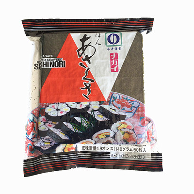 日本料理寿司海苔大片烤紫菜包饭