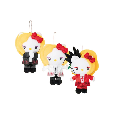 三丽鸥XJapan联名yoshikitty挂件