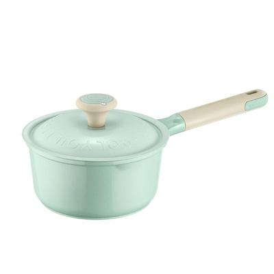 炊大皇奶锅不粘锅婴儿宝宝辅食锅小奶锅一人食钛锅汤锅家用煮面锅