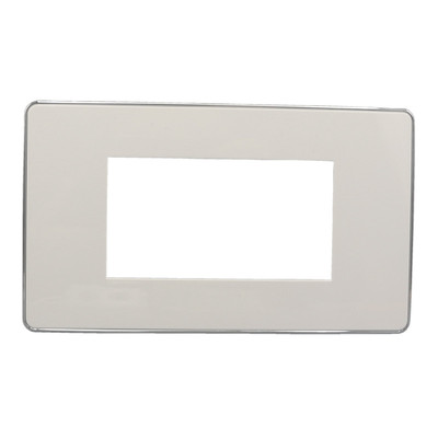 银边120型三位面板可装3个