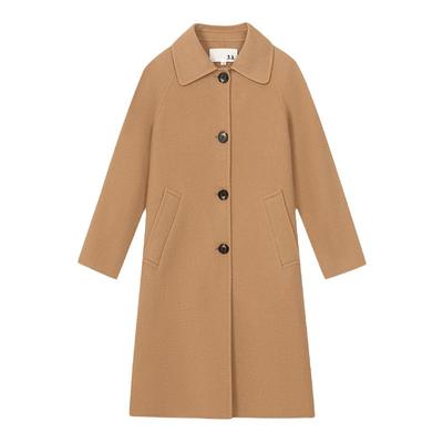 MIIWII/末·未驼色双面呢大衣