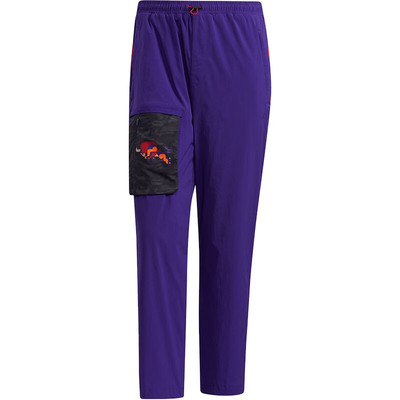 阿迪达斯男工装跑步休闲运动长裤