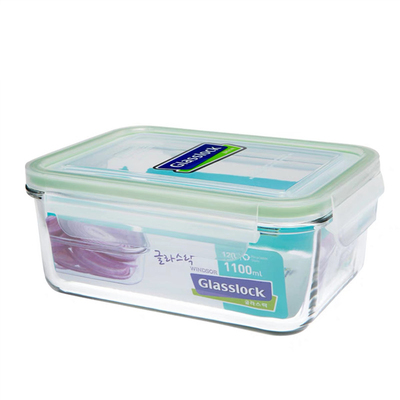 长方形饭盒韩国进口玻璃保鲜盒