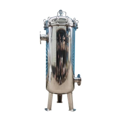 304不锈钢布袋式过滤器农村井水河水泥沙前置大流量工业用过滤器