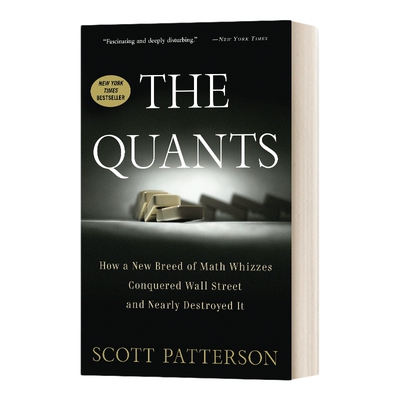 宽客 英文原版 The Quants 华尔街数量金融大师的另类人生 英文版 进口英语原版书籍