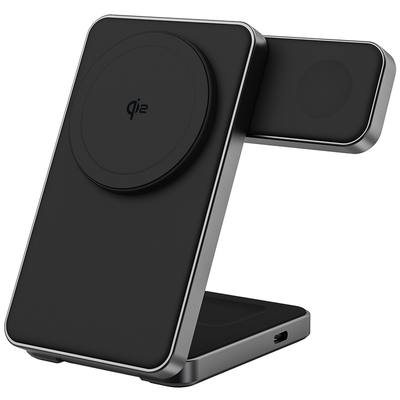 利乐普Qi2无线充电器折叠三合一