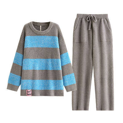 【商场同款】悦内女士半边绒睡衣