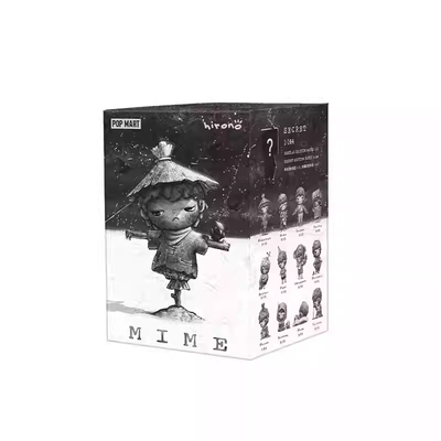 泡泡玛特小野四代默剧盲盒现货