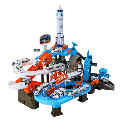 电动航天高铁大闯关玩具车