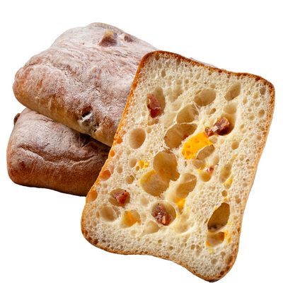 全麦恰巴塔面包营养健身代餐