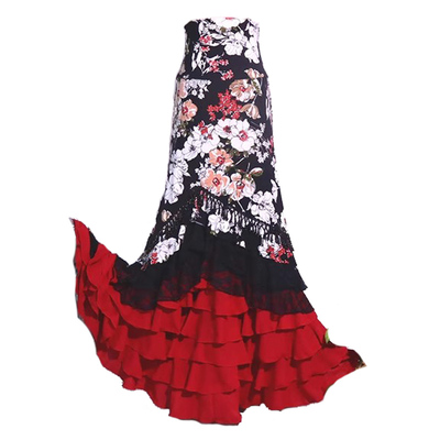 7yearsoldlilgirl弗拉门戈舞裙