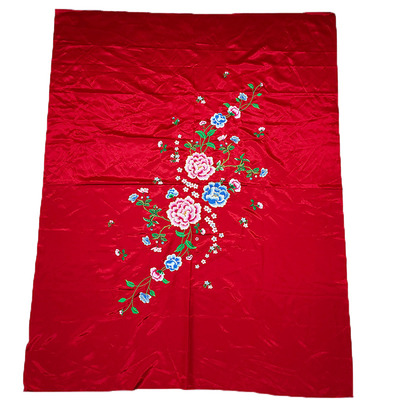 单人刺绣杭州丝绸被面