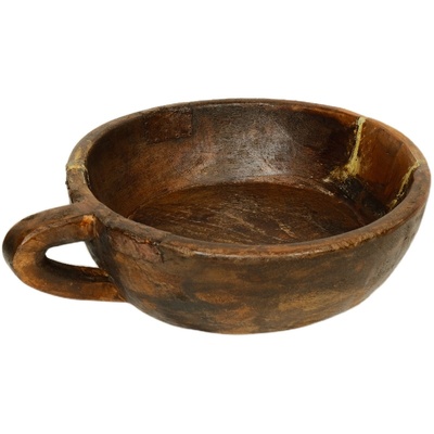 印度进口摆件果盘整木挖空客厅