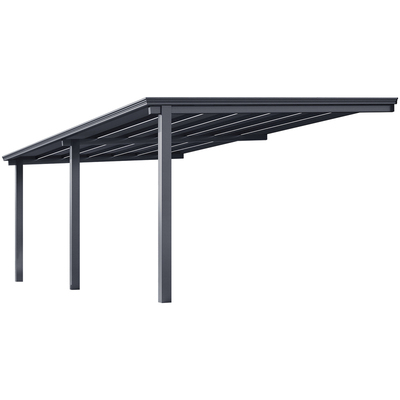 长城板车棚雨蓬定制展厅已装样板