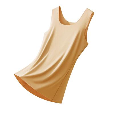 莫代尔无痕打底吊带背心亲肤裸感