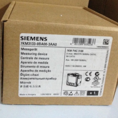 议价西门子PAC3100多功能测量仪表7KM3133-0BA00-3AA0 现货销售
