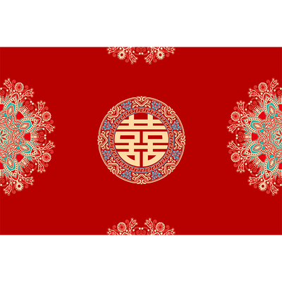结婚硅藻泥地垫入户门喜庆进门