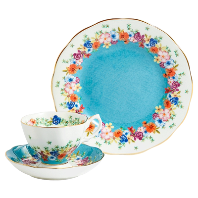 Royal Albert皇家阿尔伯特百年杯碟盘三件套英式下午茶咖啡杯新品