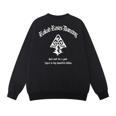 美式潮牌情侣装男女款加绒卫衣