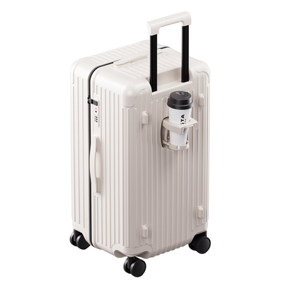 行李箱24寸塑框双层防爆拉链款