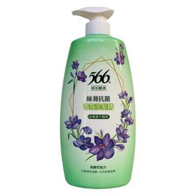 台湾进口566琥珀麝香洗发水