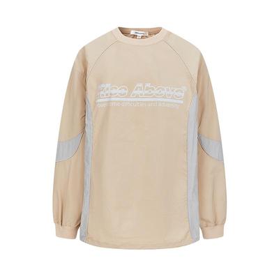 MOUSSY 2025春季新品机能风反光条撞色解构长袖T恤028ISA30-2521