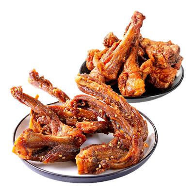 【付定！林依轮推荐】陈阿炳鸭架鸭翅根风干鸭脖官方旗舰店网红