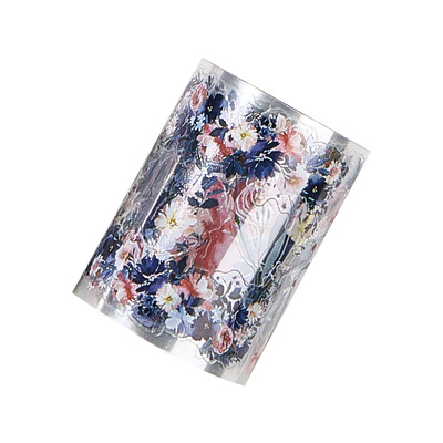 WT正品花朵模切手帐胶带