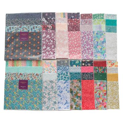 英国正品liberty20支莱曾比棉手工diy裁切布块拼布包袋布马甲布组