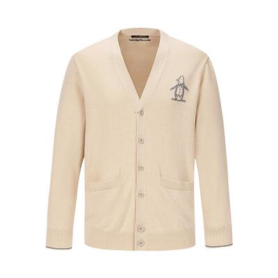 【舒适包裹】Munsingwear万星威休闲秋冬男士长袖开衫V领毛衣外套